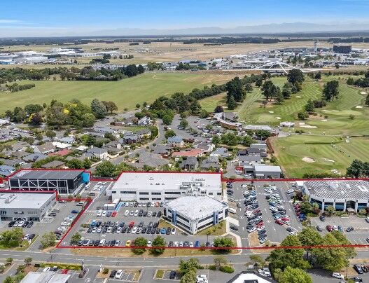 High-flying Christchurch office complex on the investment radar