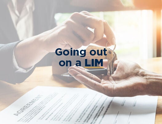 Going out on a LIM; and why it could make or break your property?