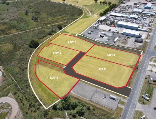 Industrial lots shine bright adjacent to eco-park